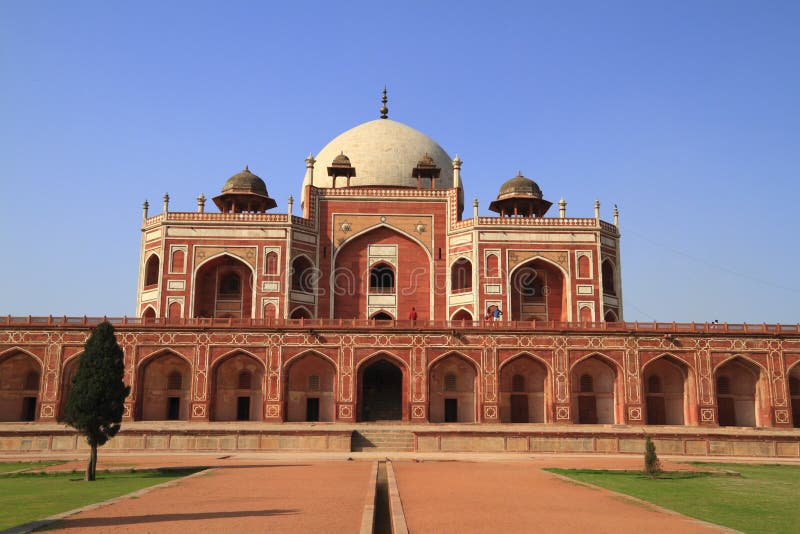 Humayun s Tomb stock image. Image of dome, indian, destinations - 13896257