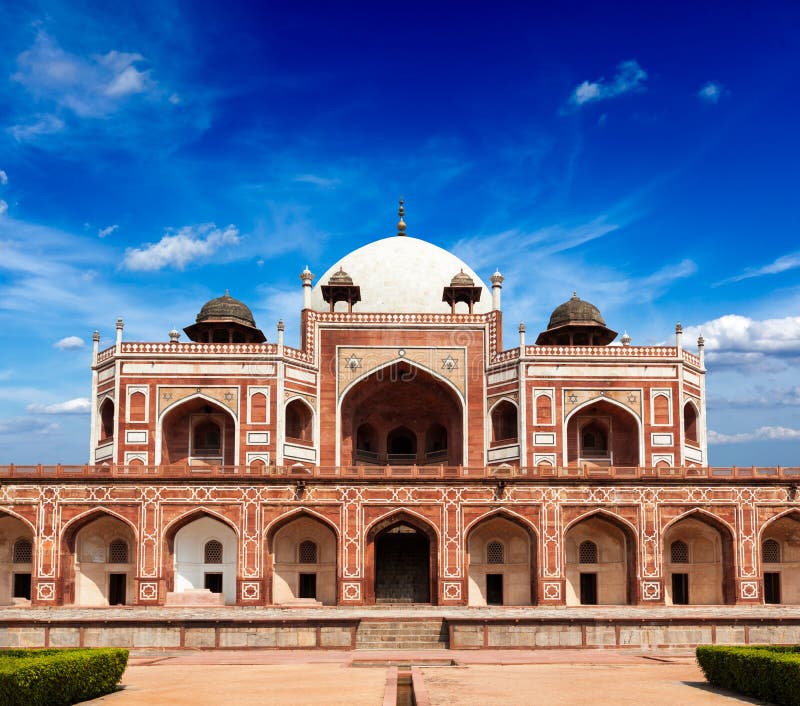 Humayun Tomb, India stock photo. Image of daylight, scenery - 24165028