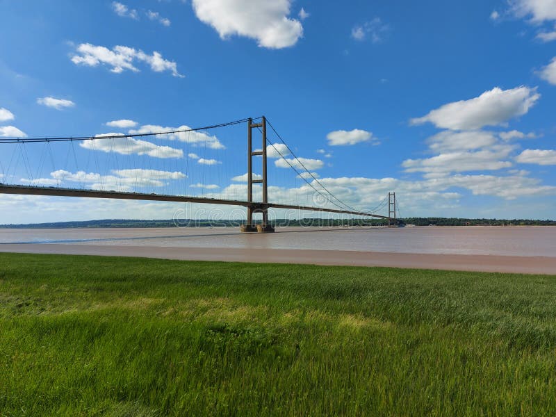 Humber bridge stock photo. Image of river, humberside - 228367566