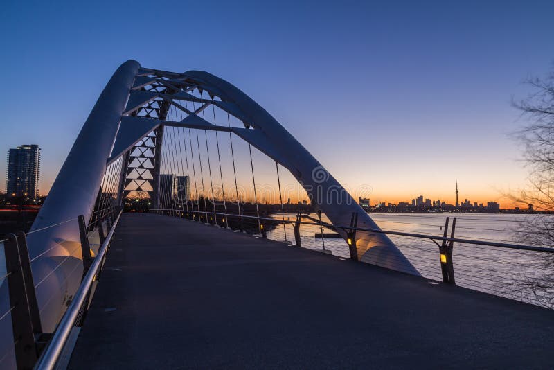 Toronto Skyline in the Winter Months Editorial Photo - Image of city ...