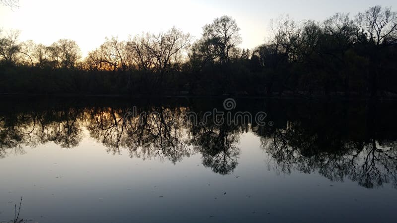 Humber river in spring stock photo. Image of toronto - 182171952