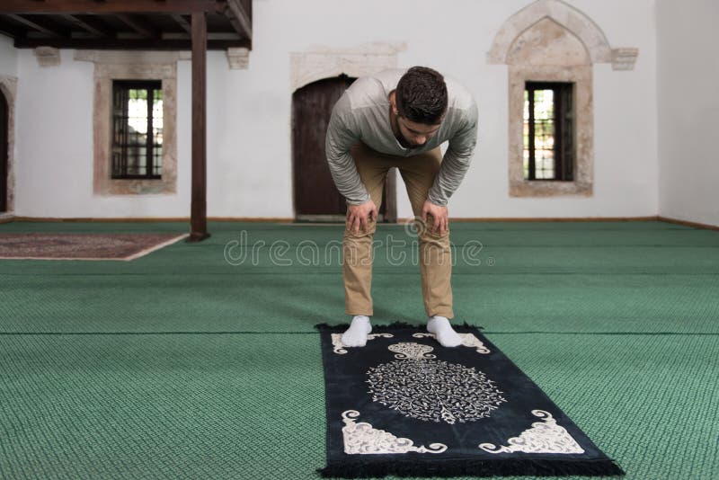 Humble Muslim Prayer stock photo. Image of islamic, mosque - 81303654