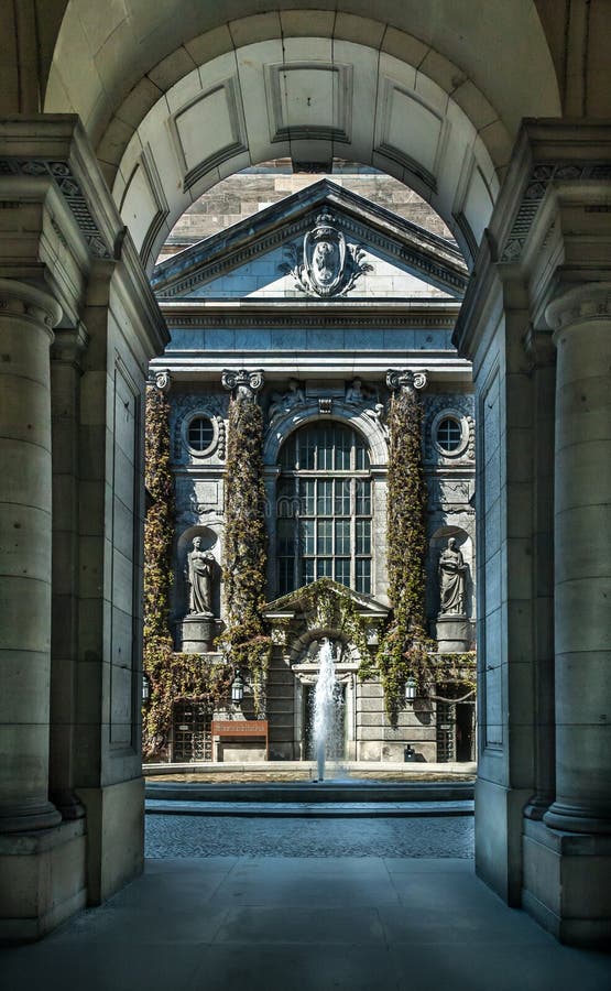 Humboldt University Library Stock Photo - Image of autumn, berlin: 3342148