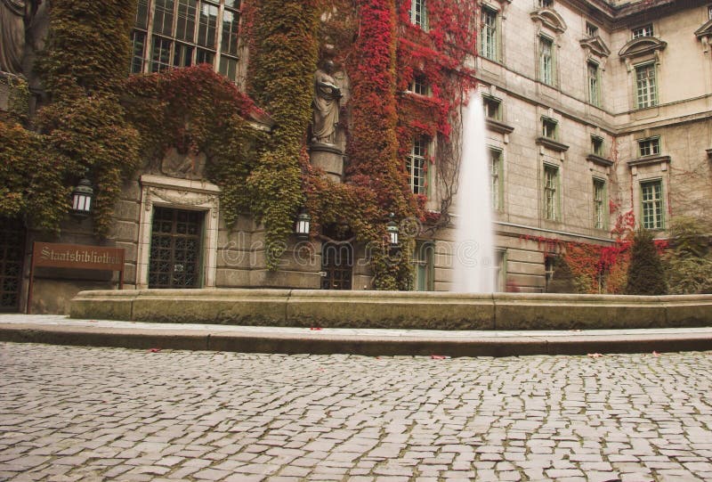 Humboldt University Library Stock Photo - Image of autumn, berlin: 3342148