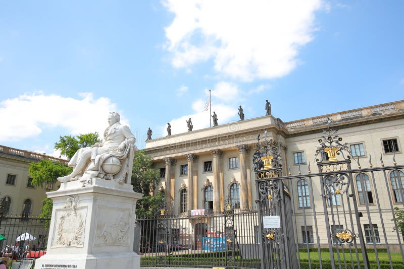 Humboldt-Universität Von Berlin, Deutschland Redaktionelles Stockfoto ...