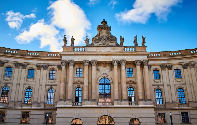 Humboldt-Universität Von Berlin, Deutschland Redaktionelles Stockfoto ...