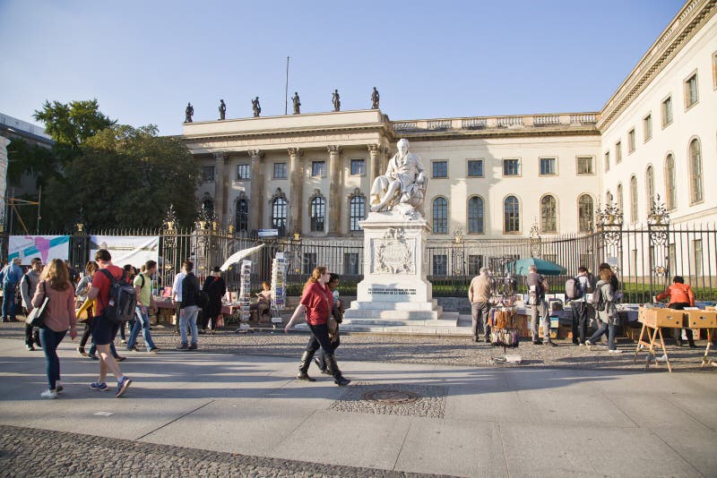 Humboldt-Universität Von Berlin, Deutschland Redaktionelles Stockfoto ...