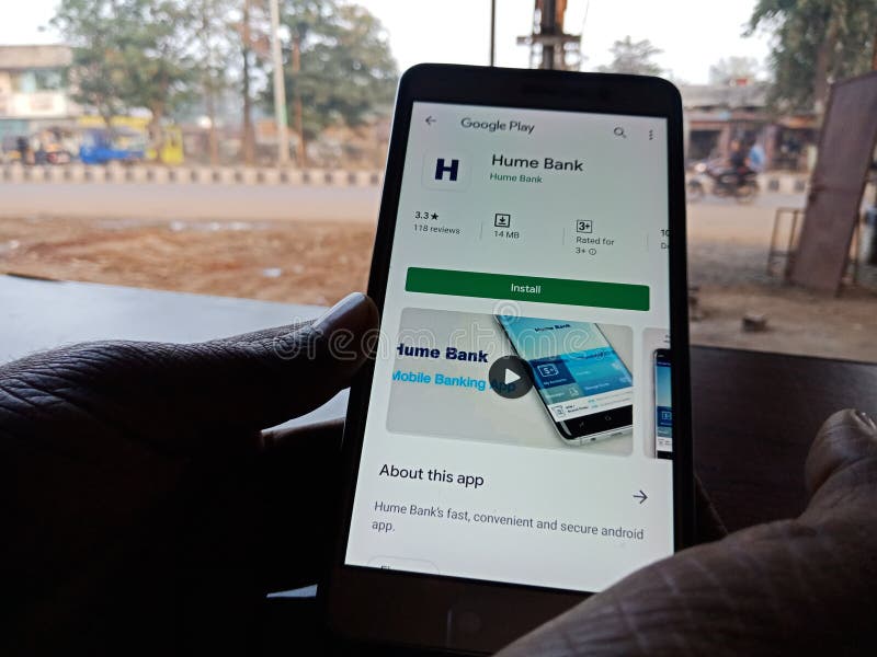 Hume Bank Online Software Application Presented on Digital Screen at ...