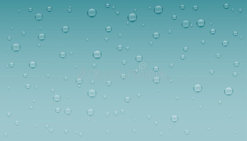 Humid Mist Water Droplets Background Stock Vector - Illustration of ...