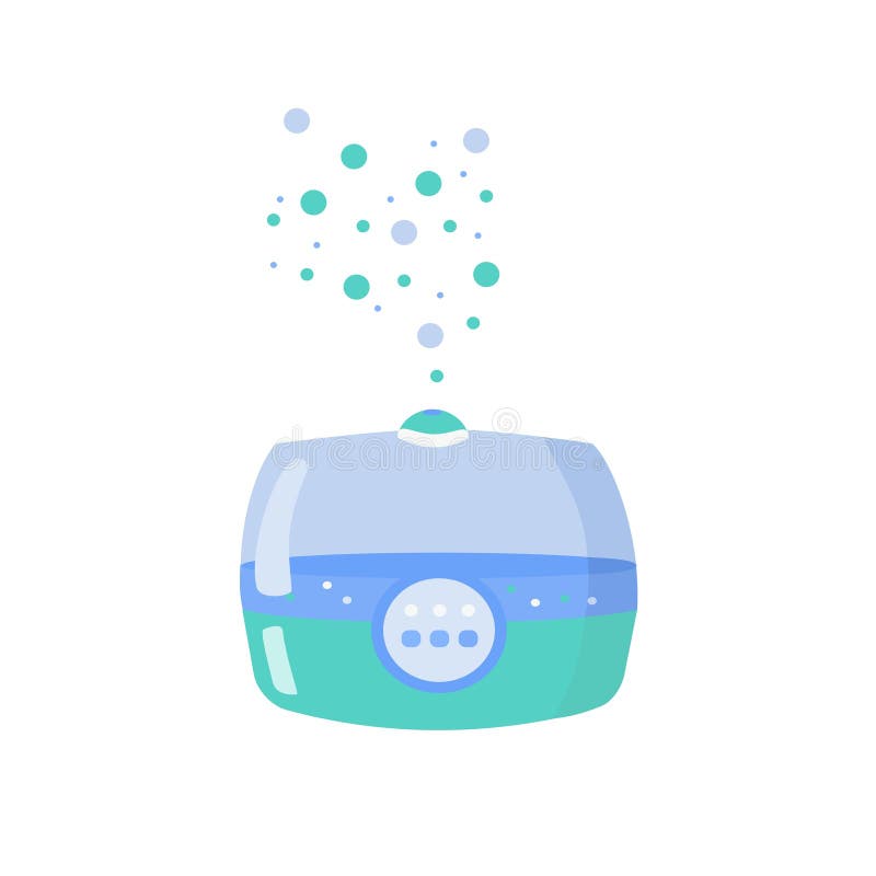 Humidifier Air Diffuser Cartoon Isolated Illustration Stock Vector ...