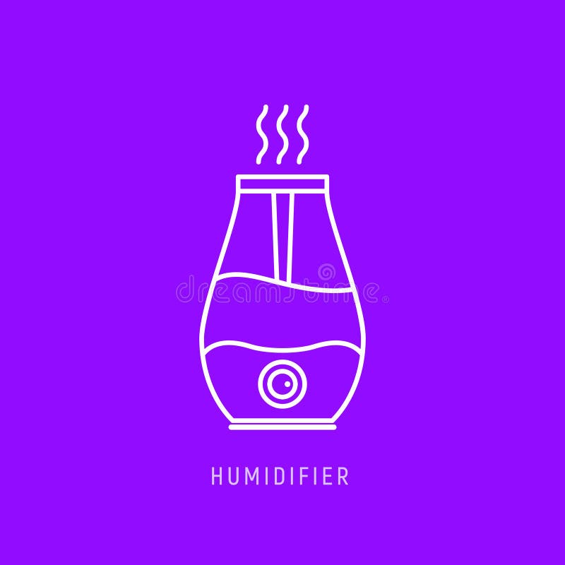Humidity Water Icon. Vector Temperature Dry Air Humidity Icon Symbol ...