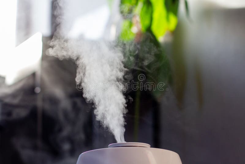 Humidifier in a Home Interior with Sunlight Stock Image - Image of ...