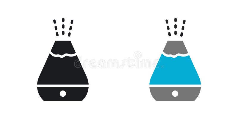 Humidifier icon vector stock vector. Illustration of system - 348158427