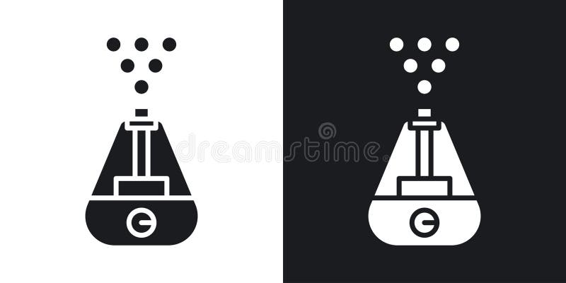 Humidifier icon vector stock vector. Illustration of water - 348263357