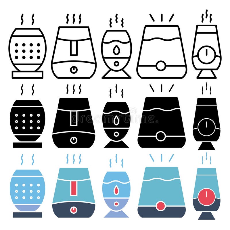 Humidifier icon vector stock illustration. Illustration of humidifier ...