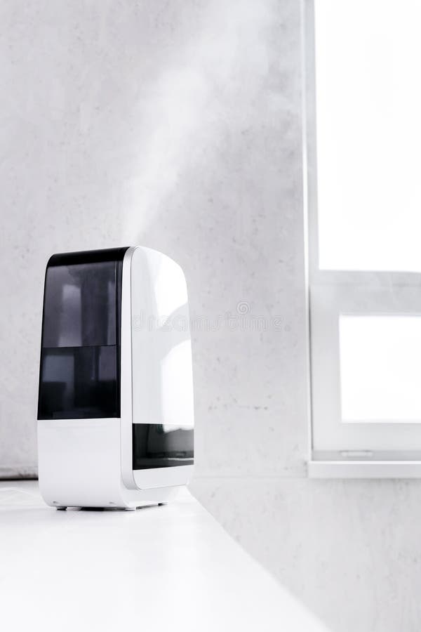 Humidifier Located in the Hall, Humidifies the Room Stock Image - Image ...
