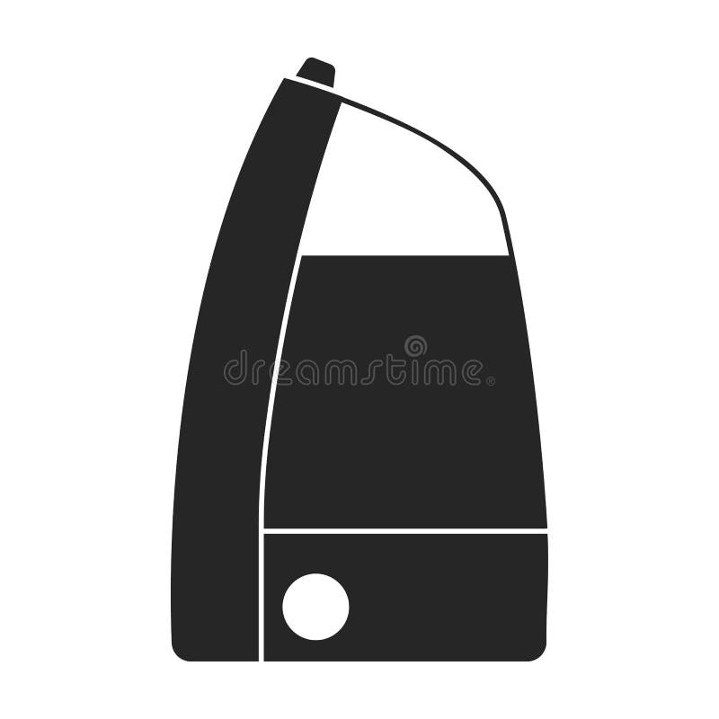 Air Humidifier Vector Line Icon Stock Vector - Illustration of line ...