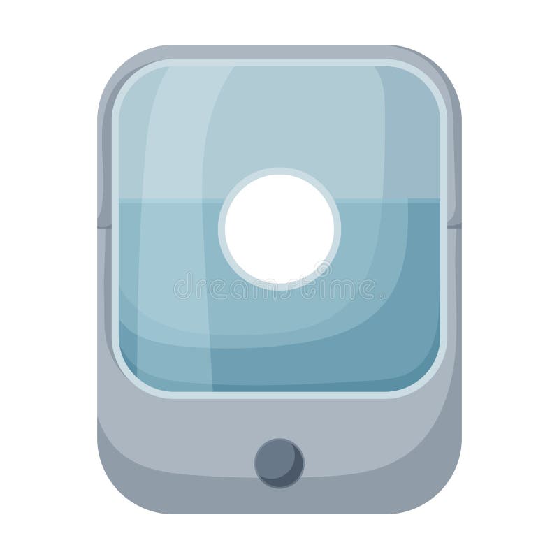 Humidifier Vector Icon.Cartoon Vector Icon Isolated on White Background ...