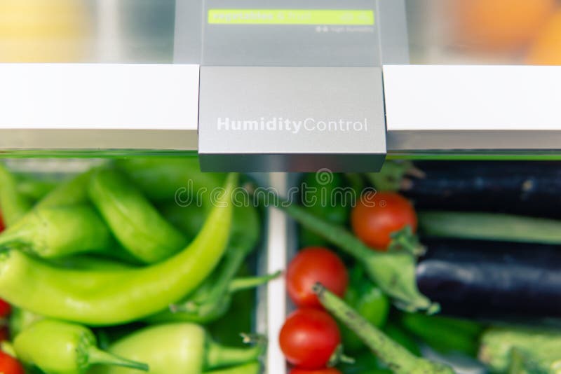 Humidity Control of Vegetables and Fruits in the Refrigerator Stock ...