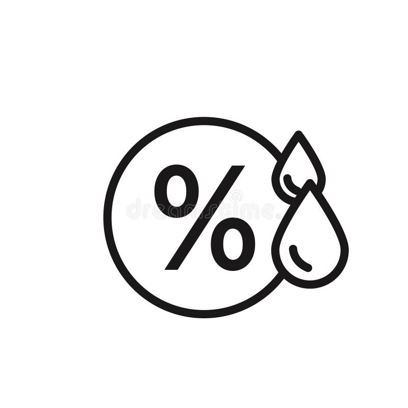 Humidity icon. Vector stock vector. Illustration of thermometer - 177305032