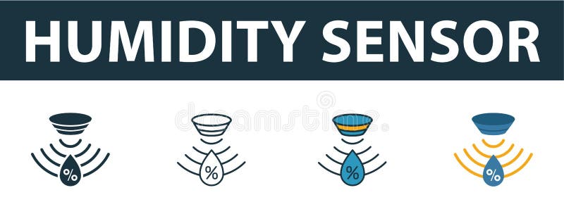 Humidity Sensor Icon. Simple Element from Sensors Icons Collection ...