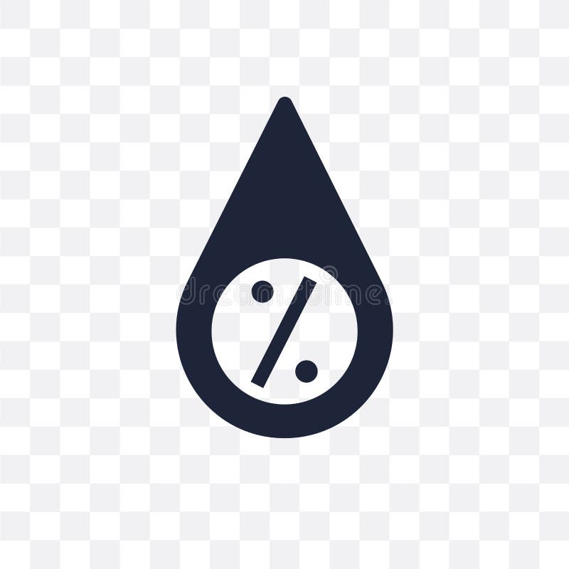 Humidity Transparent Icon. Humidity Symbol Design from Weather C Stock ...
