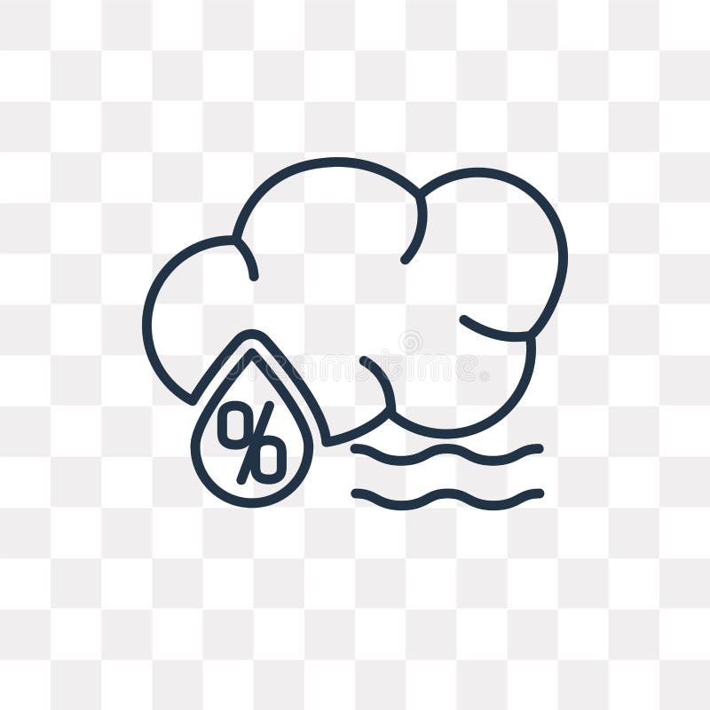 Humidity Transparent Icon. Humidity Symbol Design from Weather C Stock ...