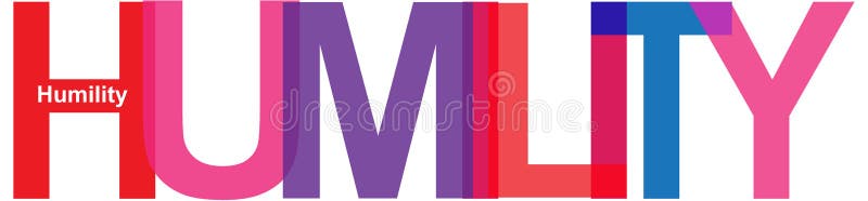 HUMILDAD - Concepto De La Personalidad Stock de ilustración ...