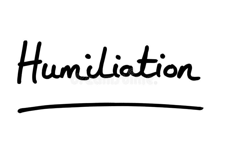 Word Humiliation Stock Illustrations – 182 Word Humiliation Stock ...
