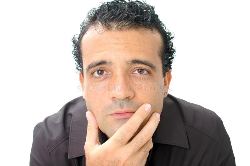 Humm.... stock image. Image of glance, portrait, eyes - 1564933