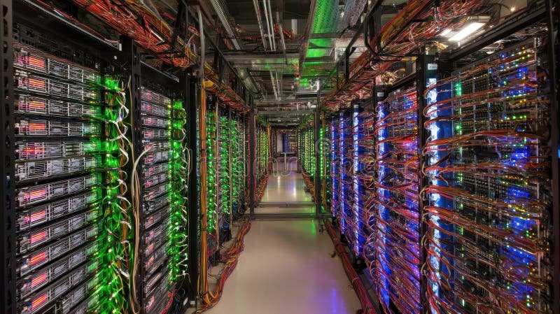 Humming Machines and Glowing Lights Create an Advanced Digital ...