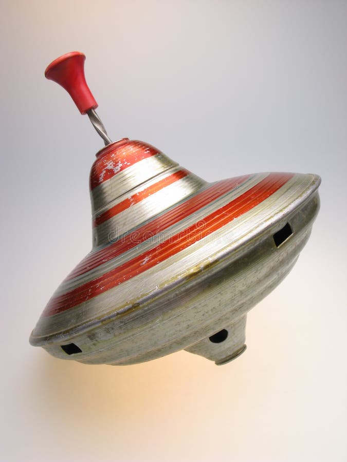 Toy top stock image. Image of children, blue, isolated - 24287517