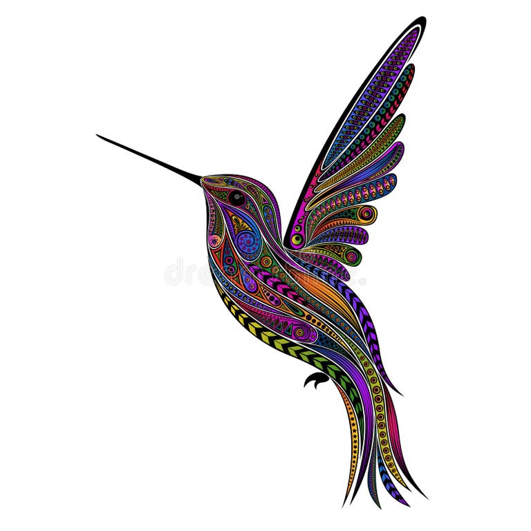 Celtic Hummingbird Stock Illustrations – 20 Celtic Hummingbird Stock ...