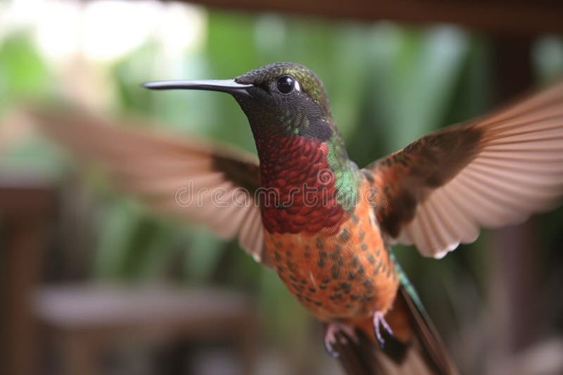 Hummingbird Fluttering Stock Illustrations – 97 Hummingbird Fluttering ...