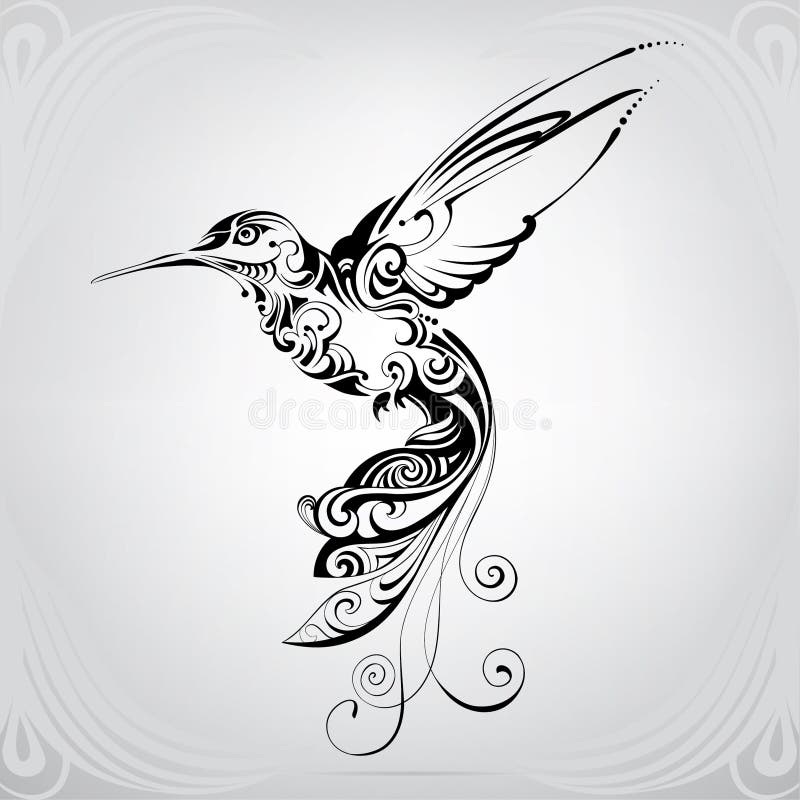Celtic Hummingbird Stock Illustrations – 18 Celtic Hummingbird Stock ...