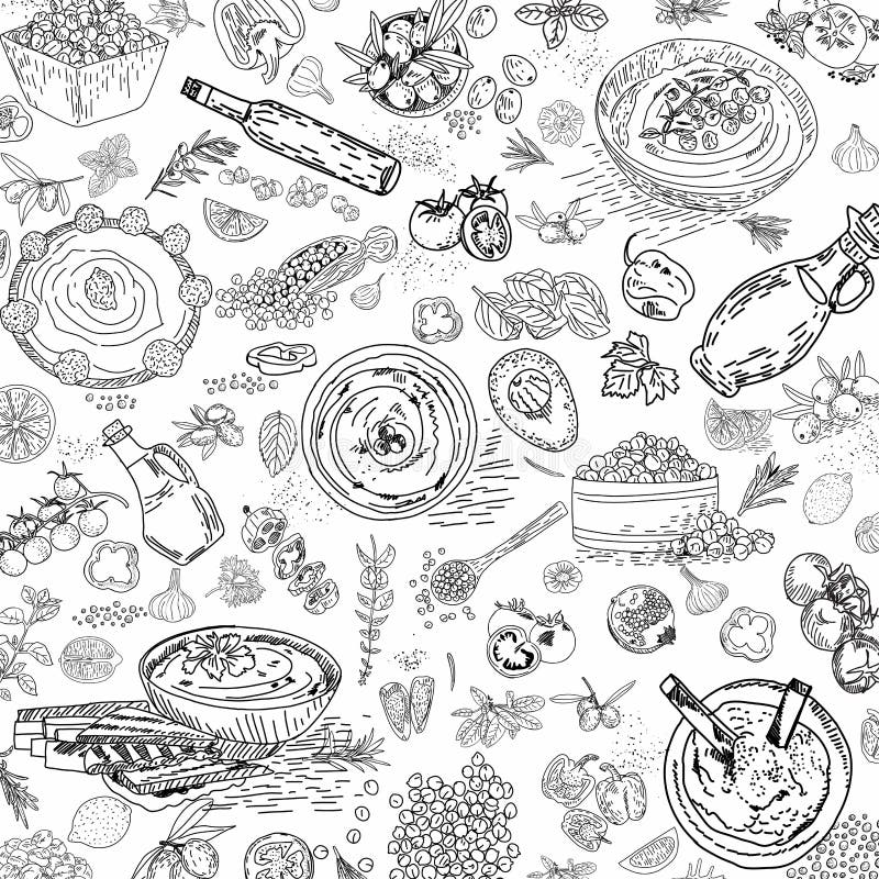 Hummus Drawing Stock Illustrations – 321 Hummus Drawing Stock ...