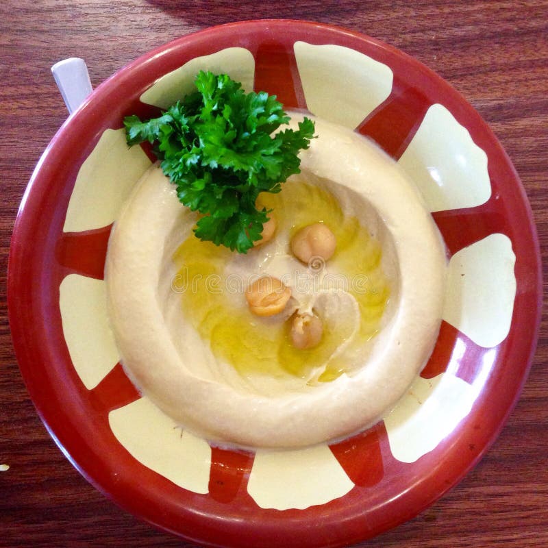 Hummus stock image. Image of hummus, chickpea, food, middle - 49587069