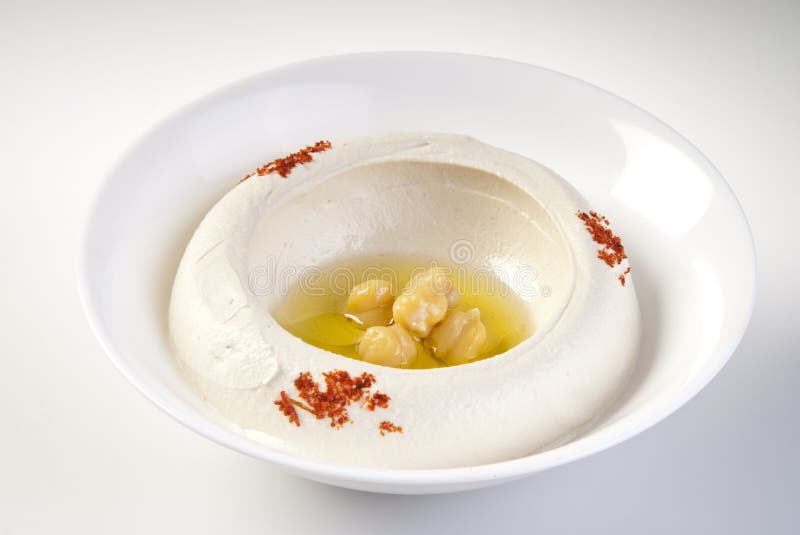 Hummus plate stock image. Image of national, cuisine - 28854933