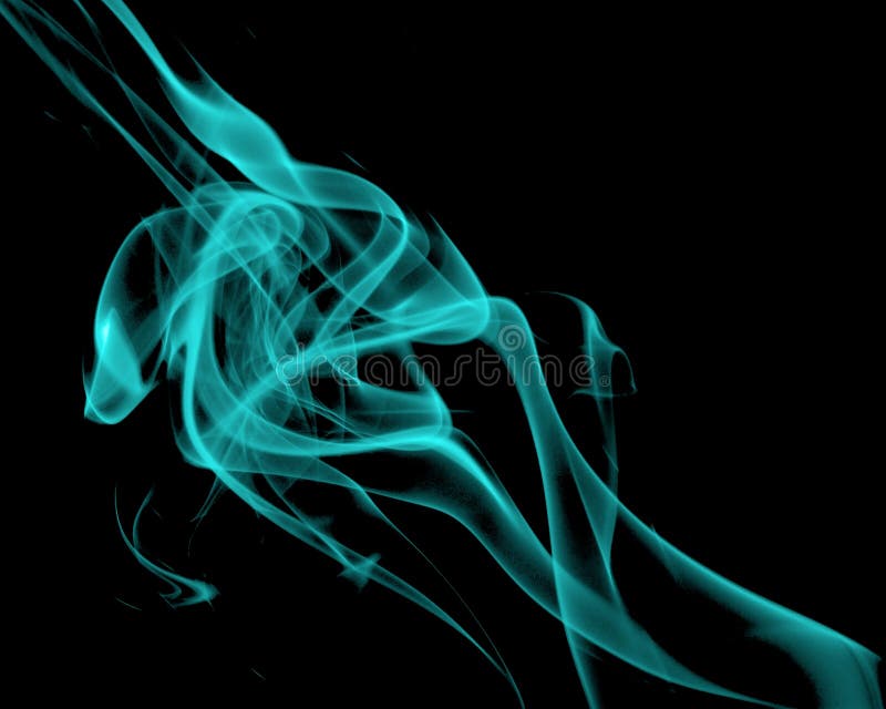 Humo de la turquesa foto de archivo. Imagen de textura - 8407200