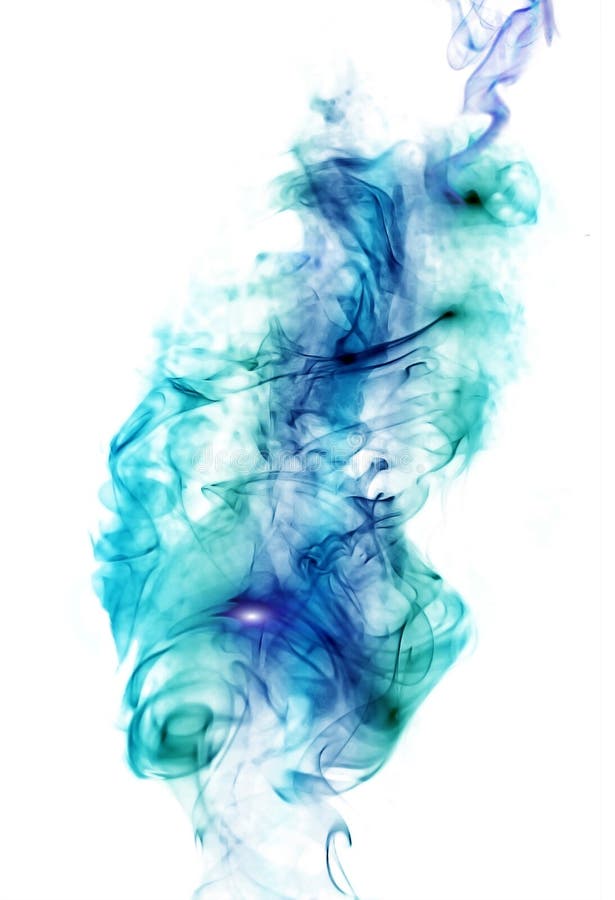 Humo azul imagen de archivo. Imagen de concepto, detalle - 10263765