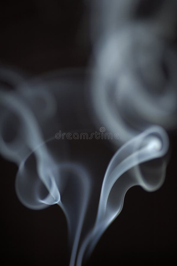 Humo blanco 1 imagen de archivo. Imagen de cierre, carbono - 775939