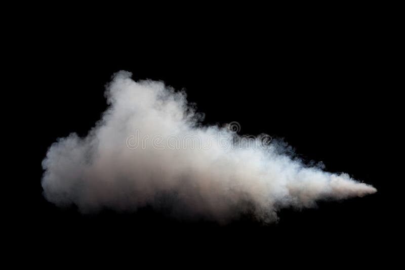 Humo blanco en fondo negro imagen de archivo. Imagen de curva - 38441271