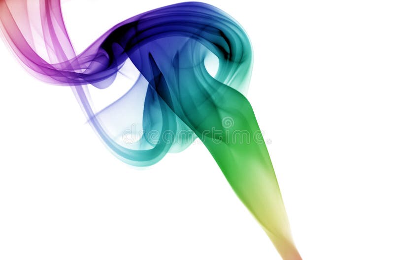 Humo circular foto de archivo. Imagen de belleza, liso - 2142184