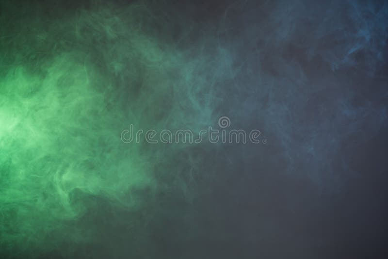 Humo De La Textura Con Verde Foto de archivo - Imagen de espeluznante ...