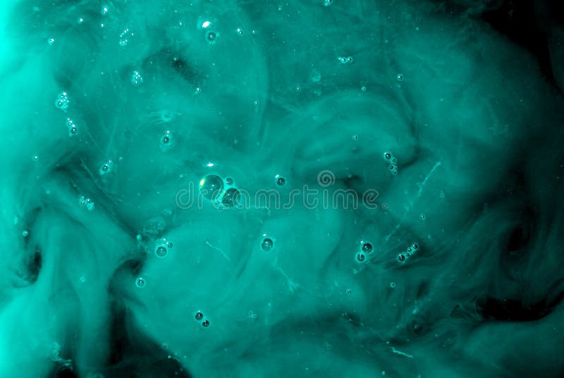 Humo de la turquesa foto de archivo. Imagen de efervescencia - 8407200