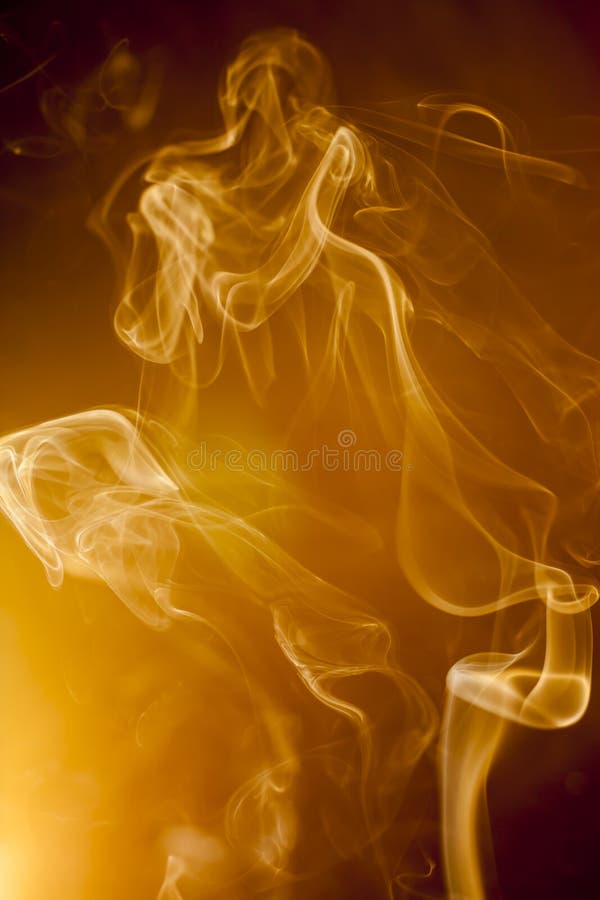Humo de oro foto de archivo. Imagen de fangoso, contamine - 40760156