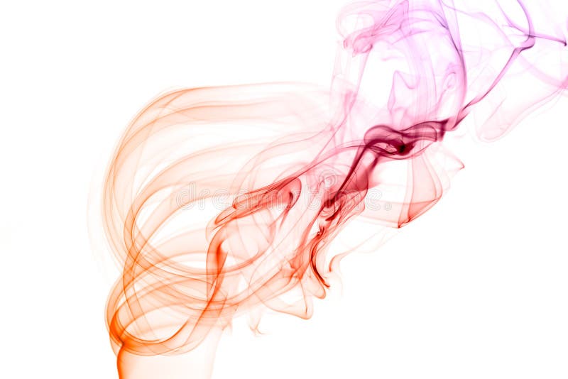 Humo del color imagen de archivo. Imagen de liso, forma - 59219237