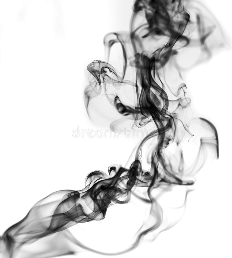 Humo en el fondo blanco imagen de archivo. Imagen de aislado - 101178263