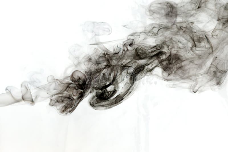 Humo Del Color En El Fondo Blanco Imagen de archivo - Imagen de forma ...