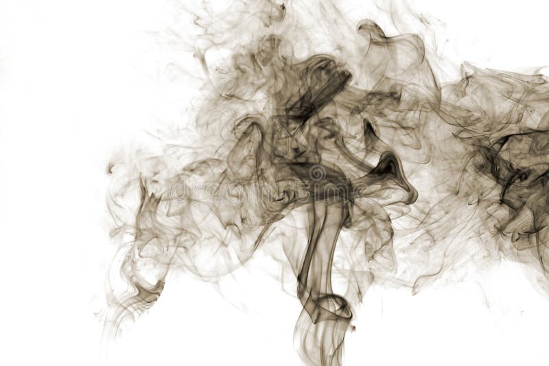 Humo Gris En El Fondo Blanco Foto de archivo - Imagen de fondo, llama ...